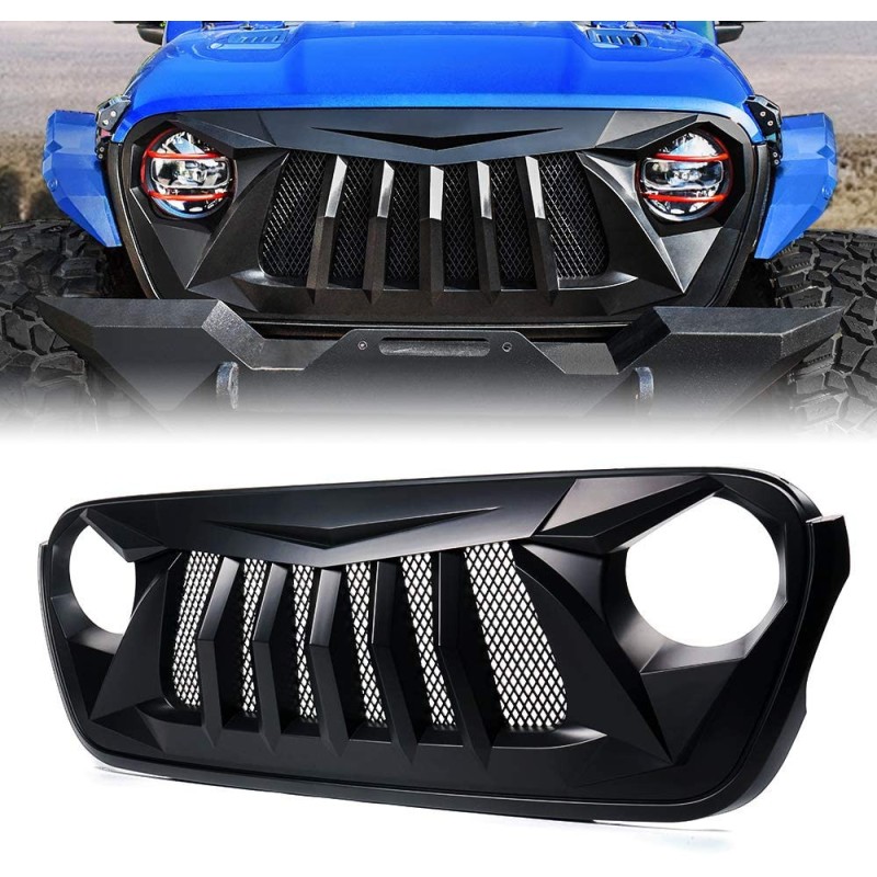 Jeep Wrangler JL Kühlergrill - Schwarz