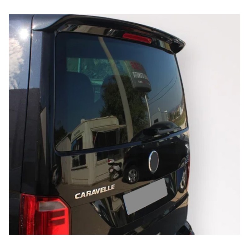 Rear Spoiler Tailgate Transporter T6/T6.1 - Black - from 2015