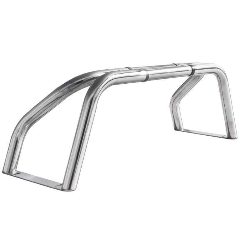 Roll Bar - Stainless steel - Double and Super Cab from 2005 to 2015