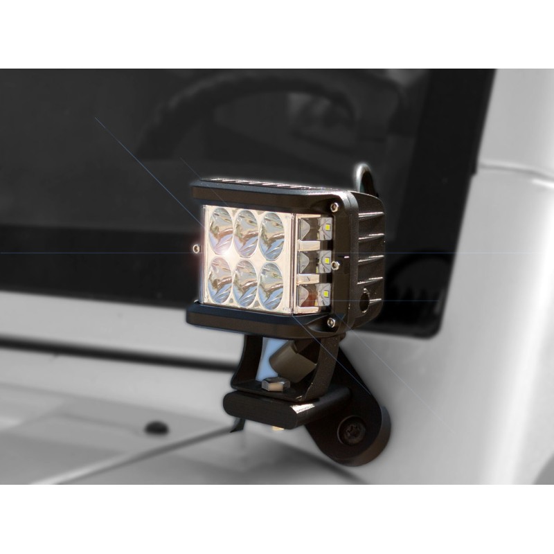 Fari Wrangler JK - Coppia fari aggiuntivi a Led - dal 2007 al 2018