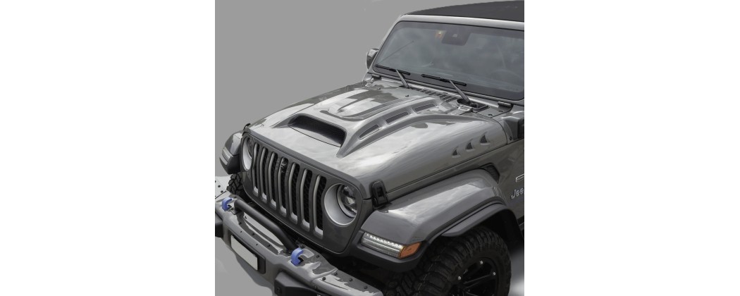 Jeep Wrangler Hood - All Wrangler Hoods | Accessoires4x4.com